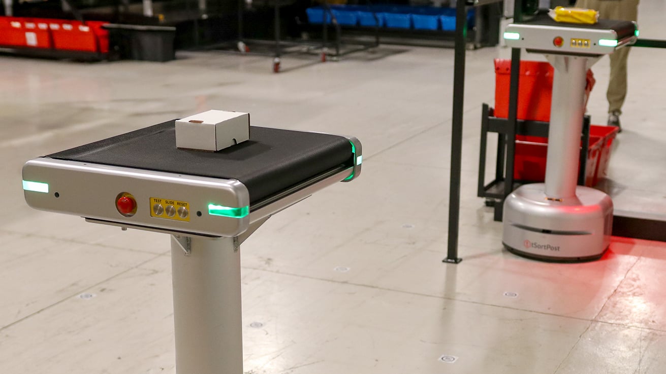 tSortPost | Streamline Parcel Transport & Sorting