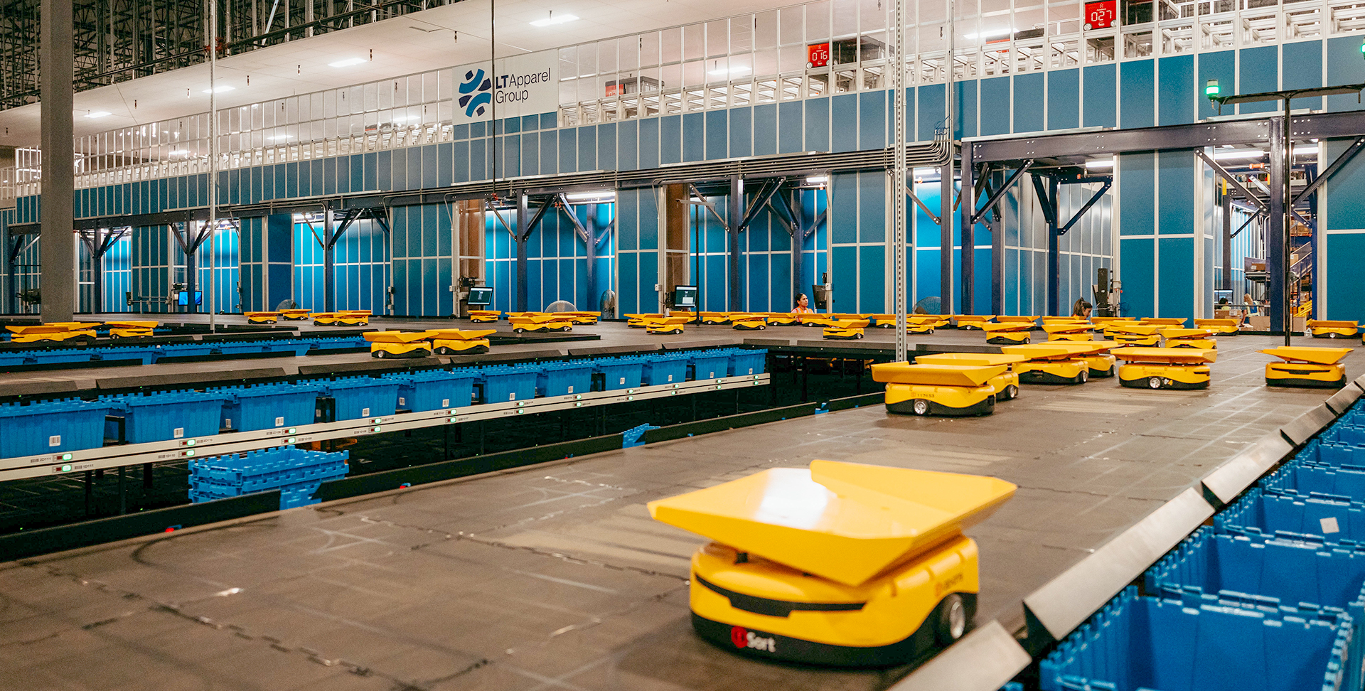 LT Apparel Scales to 150,000 Units per Day with AS/RS + tSort