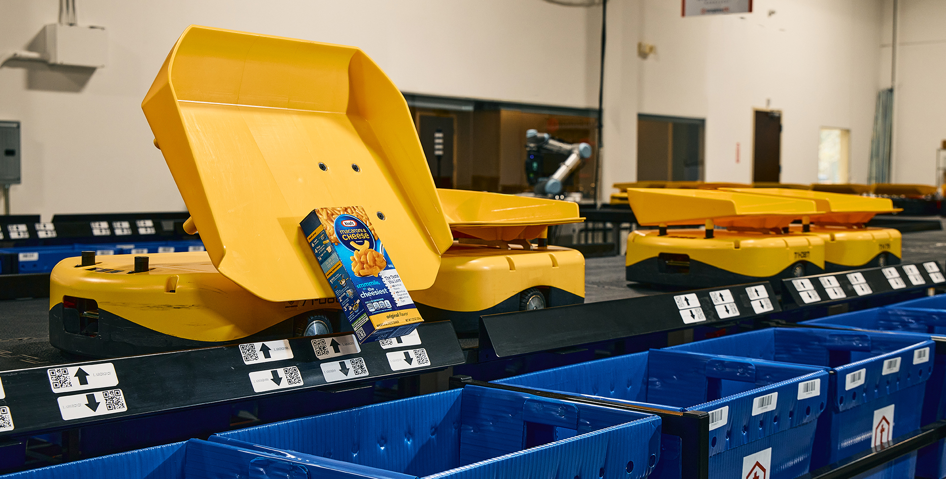 Bridging Pharmacy and Center Aisle Distribution for Grocery Operations